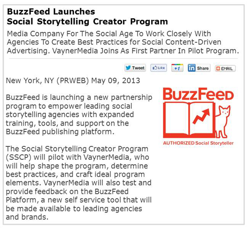 PR-izing of BuzzFeed News Release Makes for Dull Read